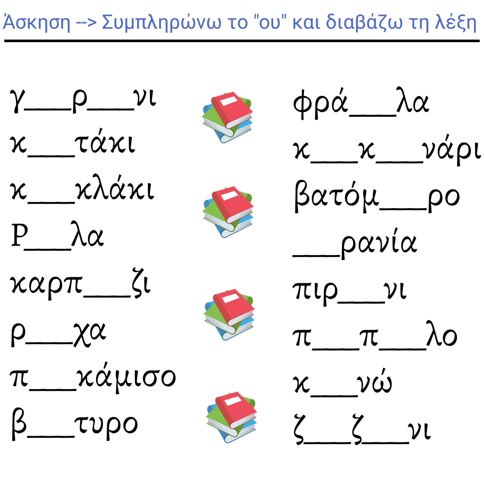 ΚΑΡΤΕΛΕΣ ΜΕ ΤΑ ΔΙΨΗΦΑ ΦΩΝΗΕΝΤΑ ΚΑΙ ΣΥΜΦΩΝΑ ΚΑΙ ΤΟΥΣ ΣΥΝΔΥΑΣΜΟΥΣ "ΑΥ ...
